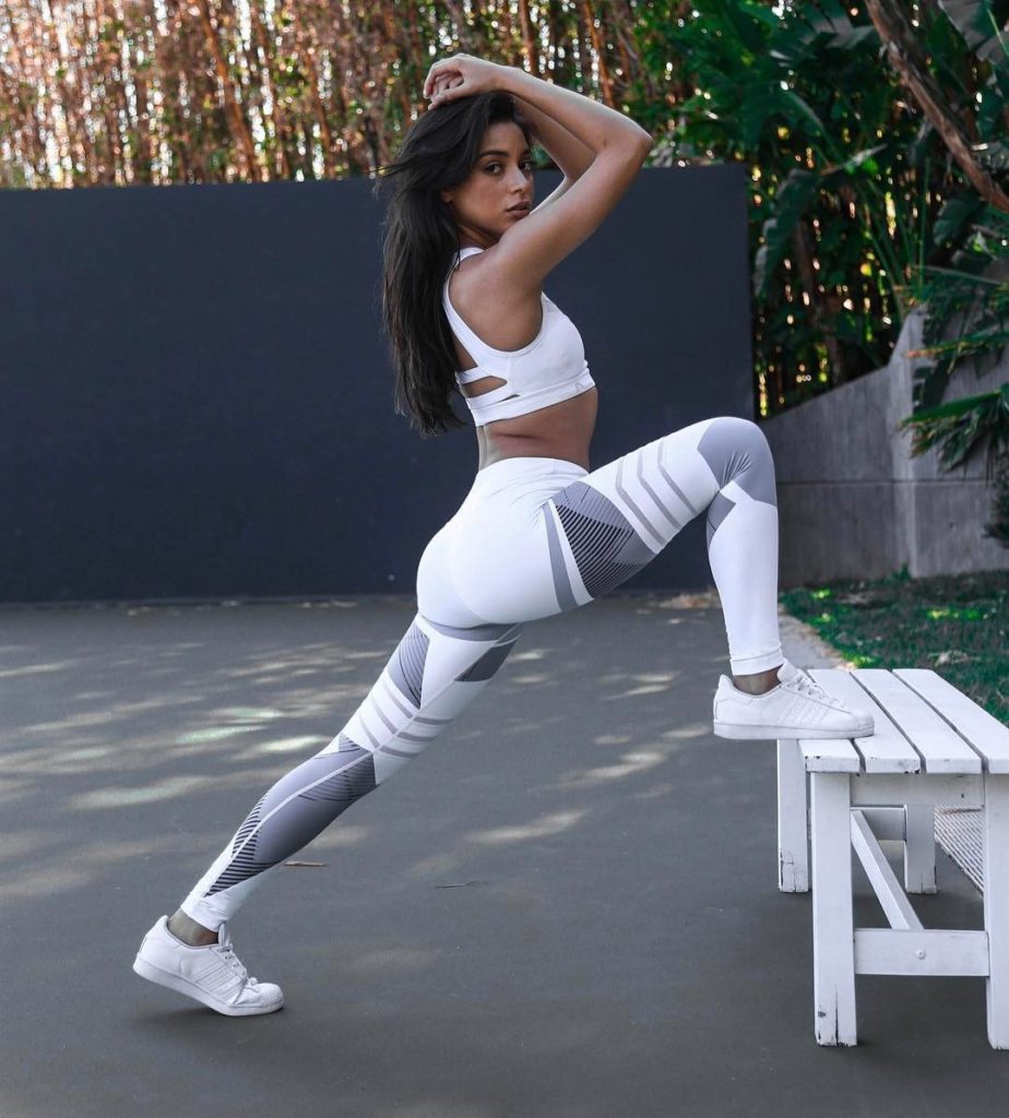 Reflective Sport Yoga Pants - High Visibility Workout Gear